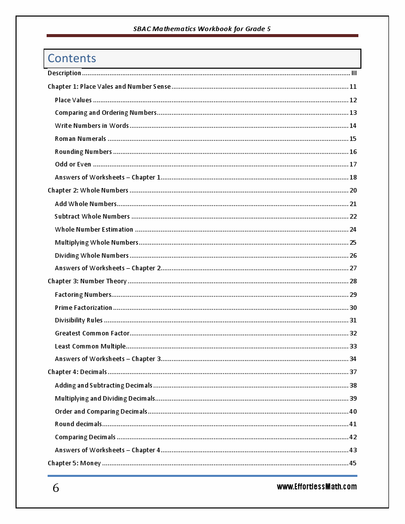 SBAC Mathematics Workbook For Grade 5: Step-By-Step Guide to Preparing ...