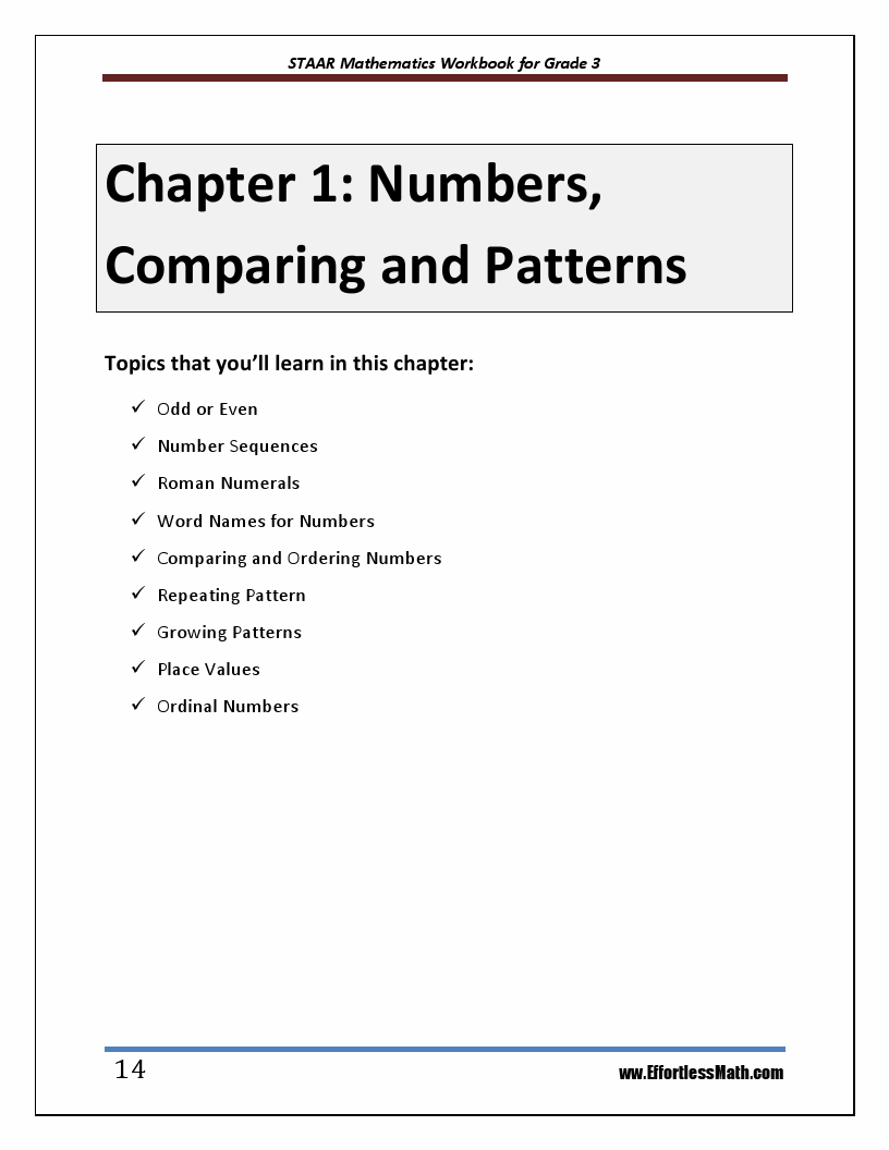 STAAR Mathematics Workbook For Grade 3: Step-By-Step Guide to Preparing ...