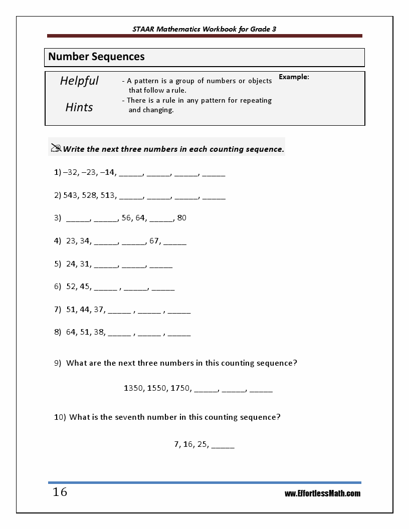 STAAR Mathematics Workbook For Grade 3: Step-By-Step Guide to Preparing ...