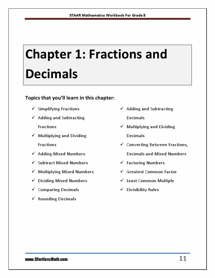 STAAR Mathematics Workbook For Grade 8: Step-By-Step Guide to Preparing ...