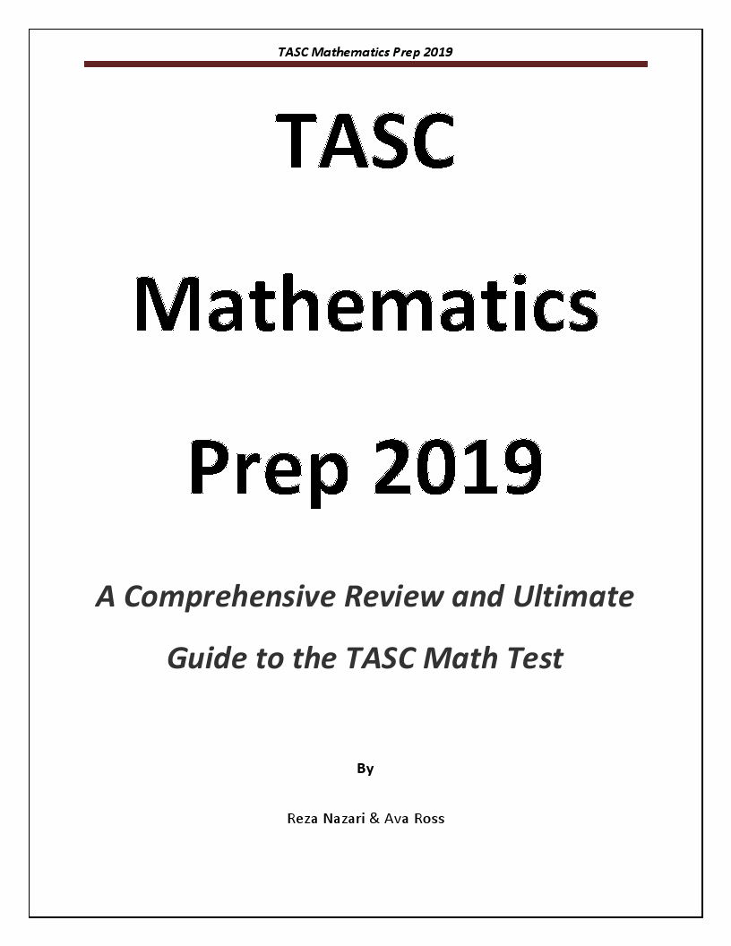 TASC Mathematics Prep 2019: A Comprehensive Review and Ultimate Guide ...