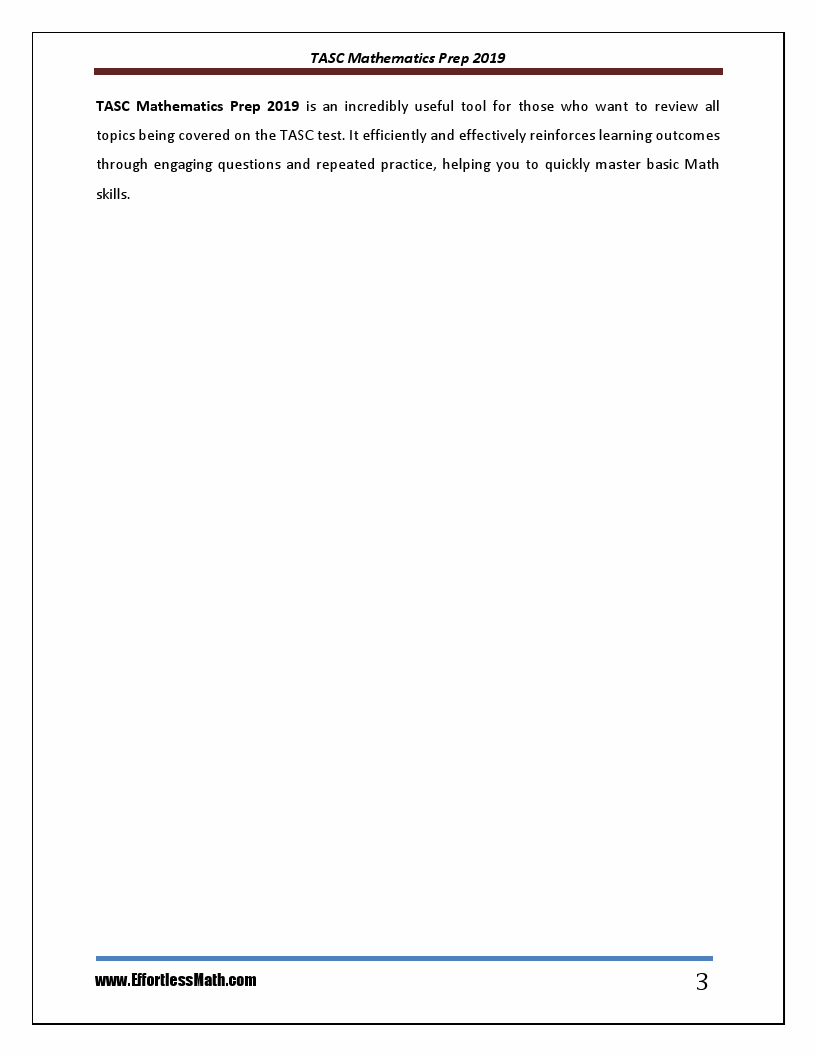 TASC Mathematics Prep 2019: A Comprehensive Review and Ultimate Guide ...
