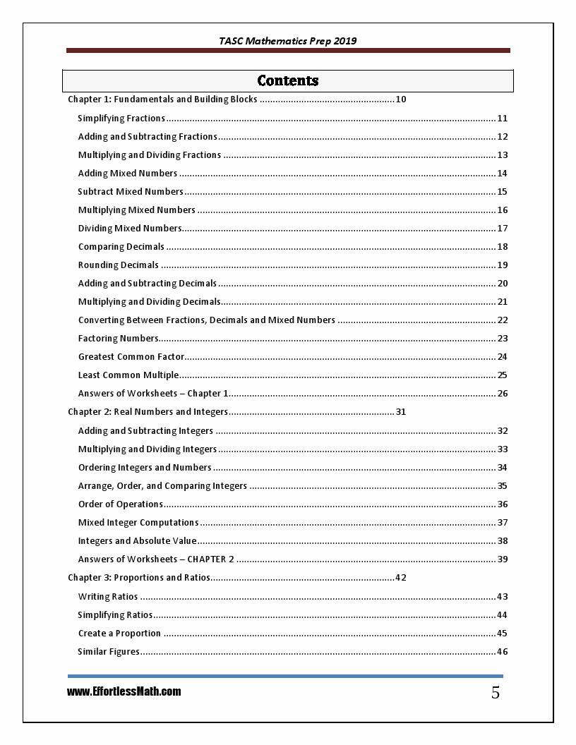TASC Mathematics Prep 2019: A Comprehensive Review and Ultimate Guide ...