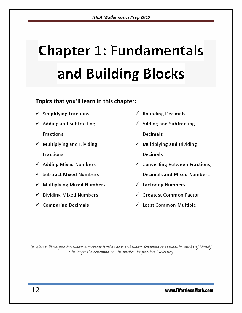 THEA Mathematics Prep 2019: A Comprehensive Review and Ultimate Guide ...