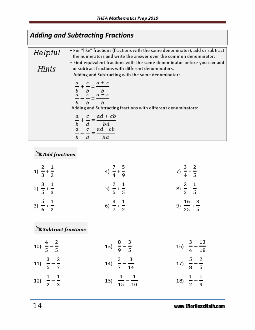 THEA Mathematics Prep 2019: A Comprehensive Review and Ultimate Guide ...