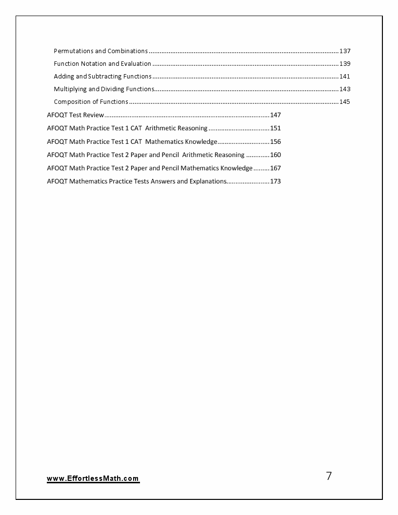 AFOQT Math Workbook 2020 – 2021: The Most Comprehensive Review for the ...