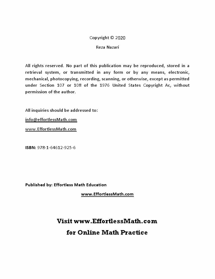 Comprehensive CLEP College Algebra Practice Book 2020 – 2021: Complete ...