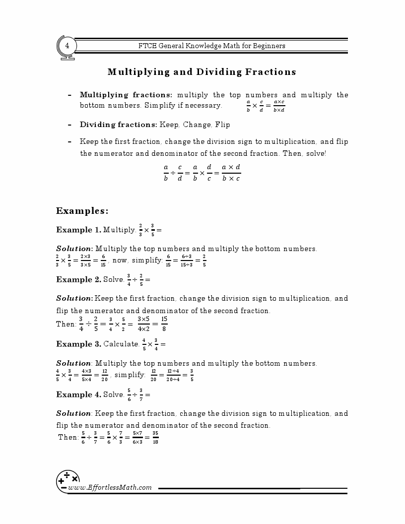 FTCE General Knowledge Math for Beginners 2026 PDF Study Guide ...