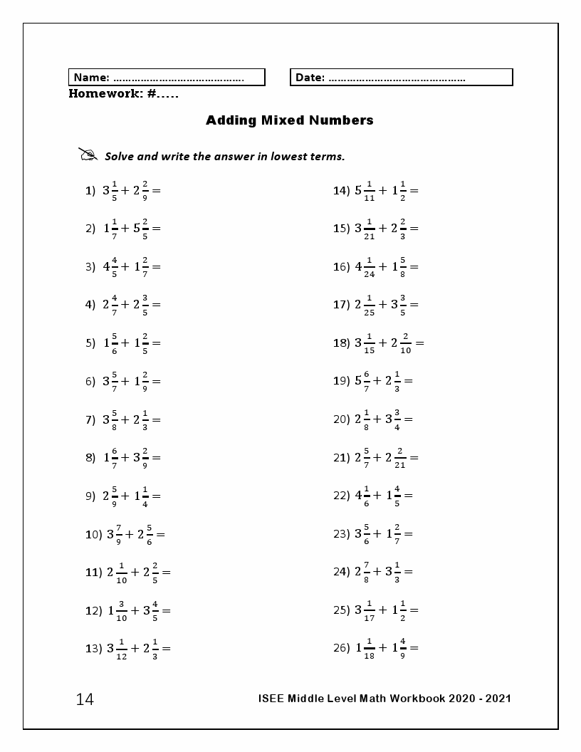 ISEE Middle Level Math Workbook 2020 – 2021: The Most Comprehensive ...