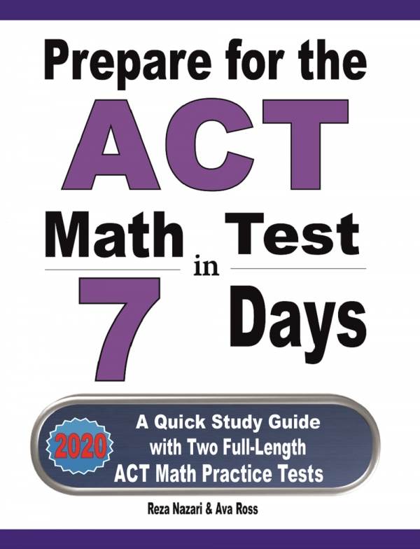 Top 10 ACT Math Prep Books (Our 2021 Favorite Picks) - Effortless Math