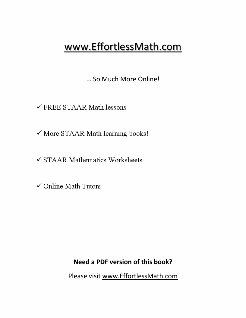 5 STAAR Grade 6 Math Practice Tests: Extra Practice to Help Achieve an ...