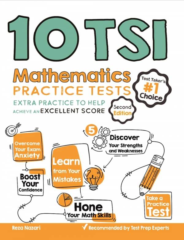 Top 10 TSI Math Prep Books (Our 2021 Favorite Picks) - Effortless Math