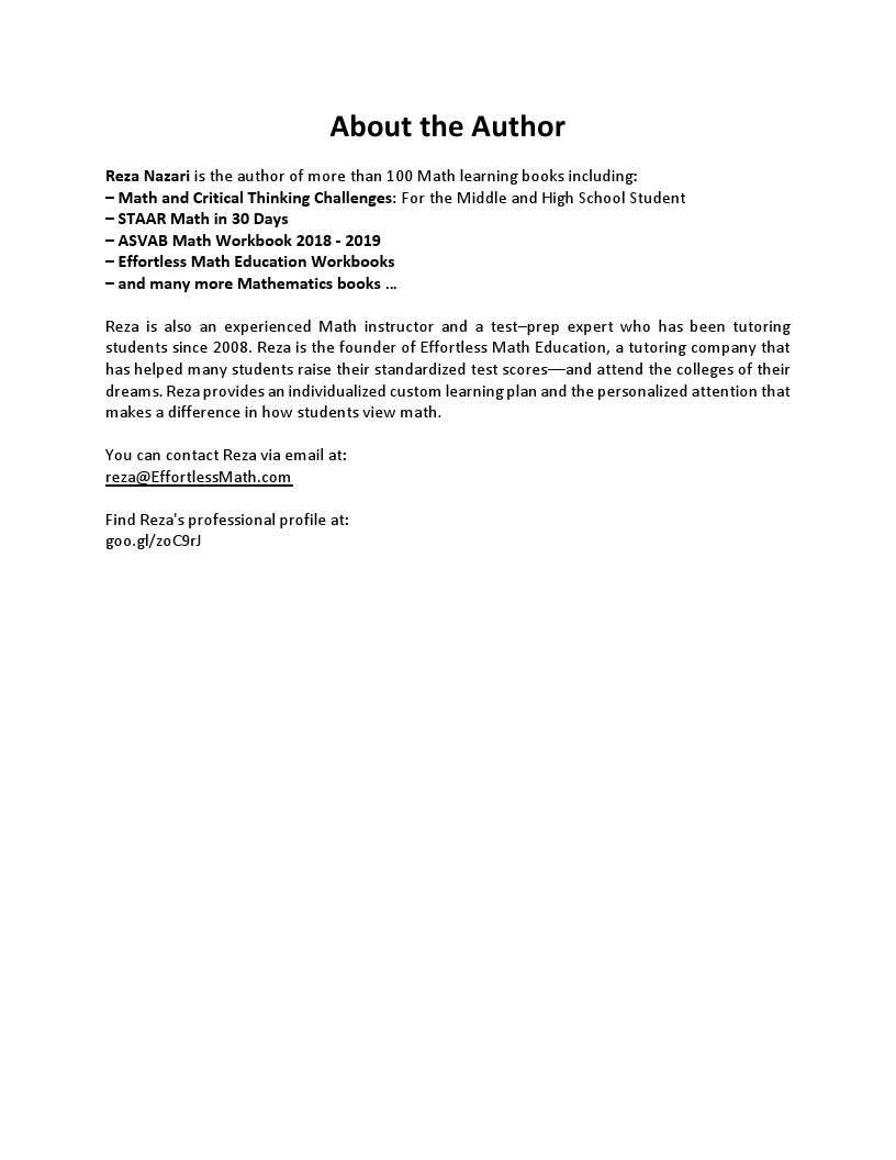 10 TSI Math Practice Tests: Extra Practice to Help Achieve an Excellent ...