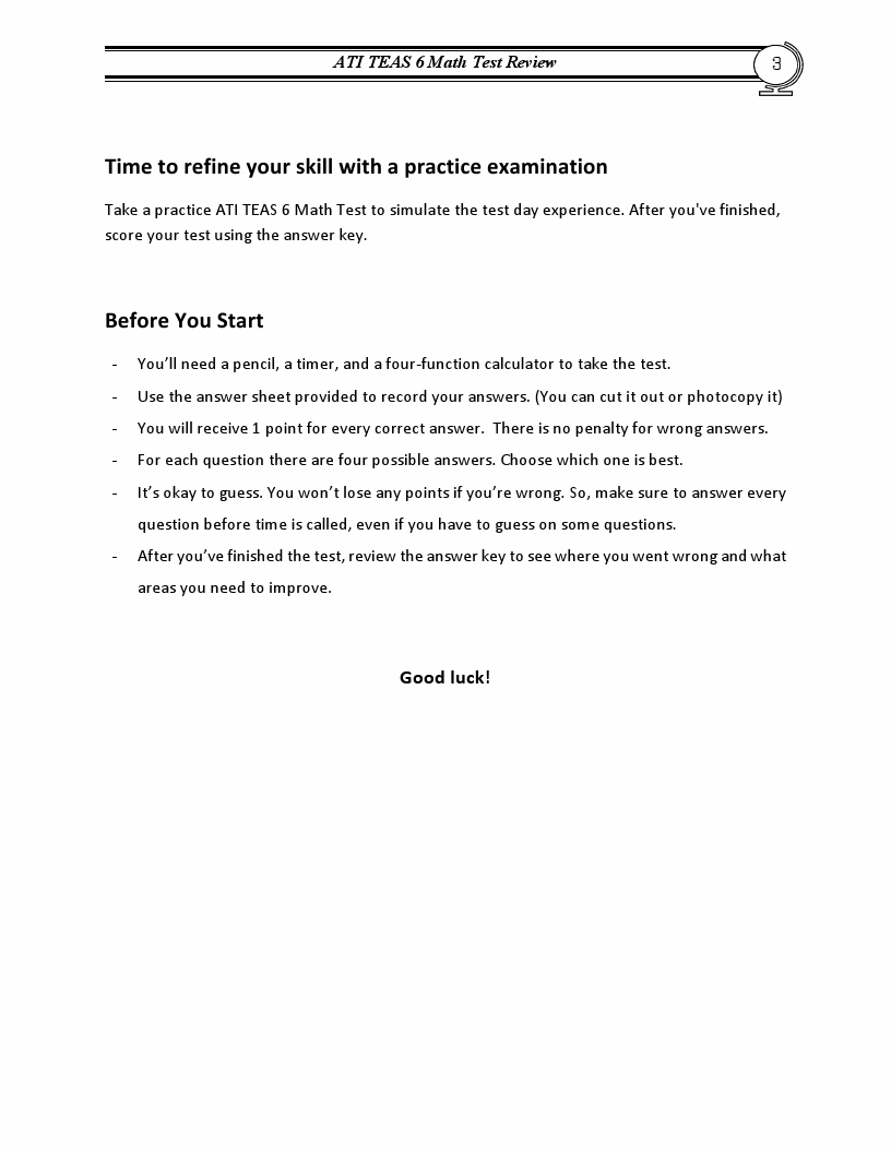 5 ATI TEAS 6 Math Practice Tests: Extra Practice to Help Achieve an ...