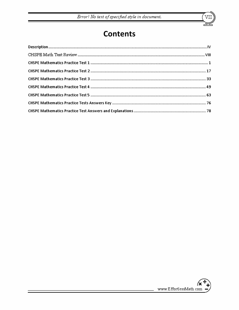 5 CHSPE Math Practice Tests: Extra Practice to Help Achieve an ...