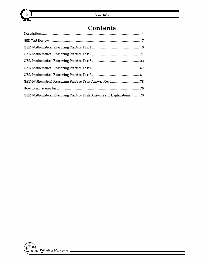 5 GED Math Practice Tests: Extra Practice to Help Achieve an Excellent ...