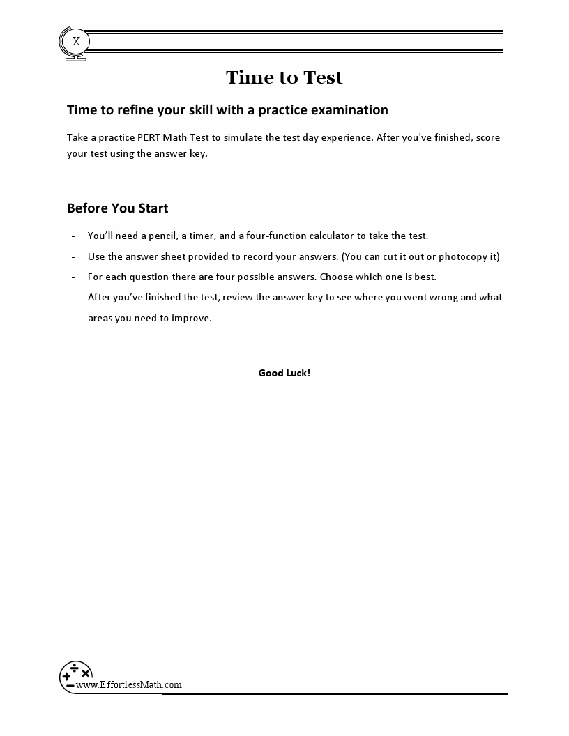 5 PERT Math Practice Tests: Extra Practice to Help Achieve an Excellent ...