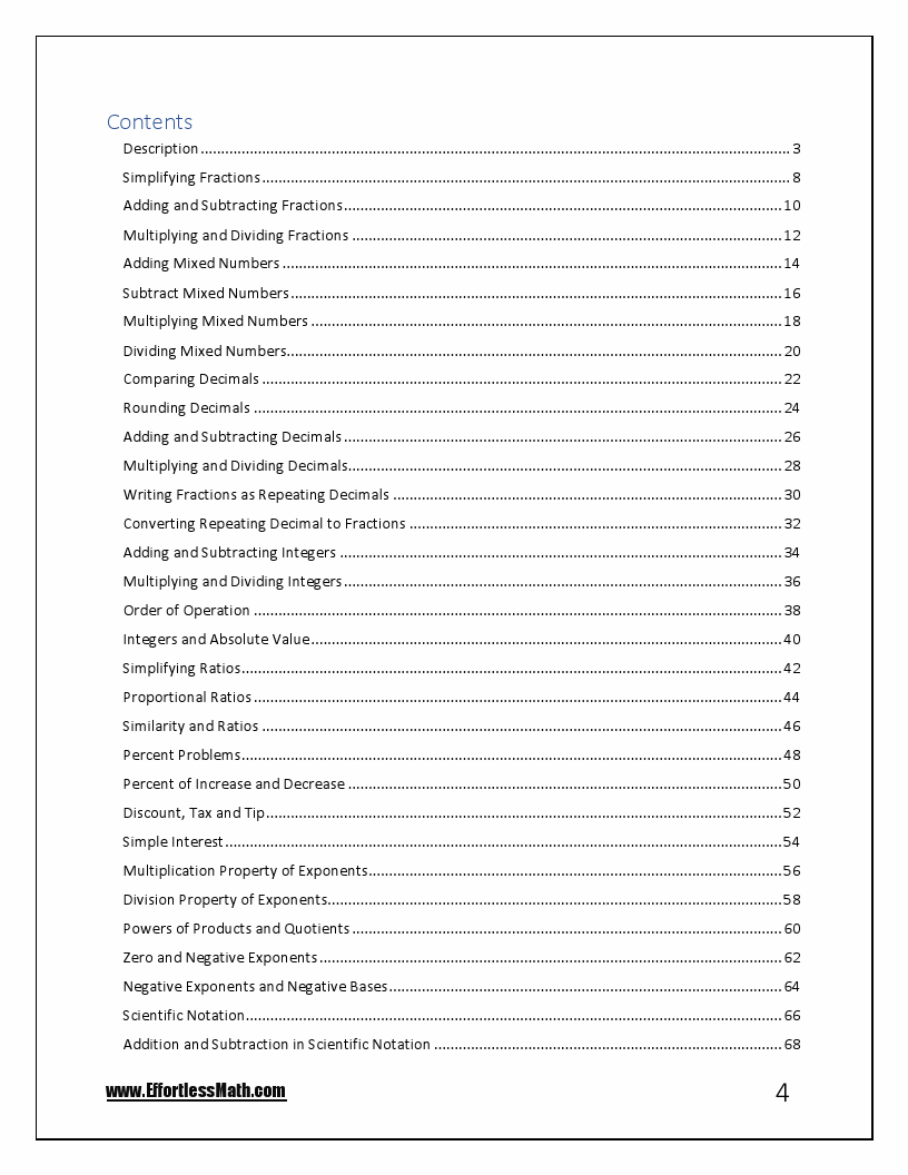 Comprehensive Math Workbook for Grade 8: Student Workbook and 2 ...