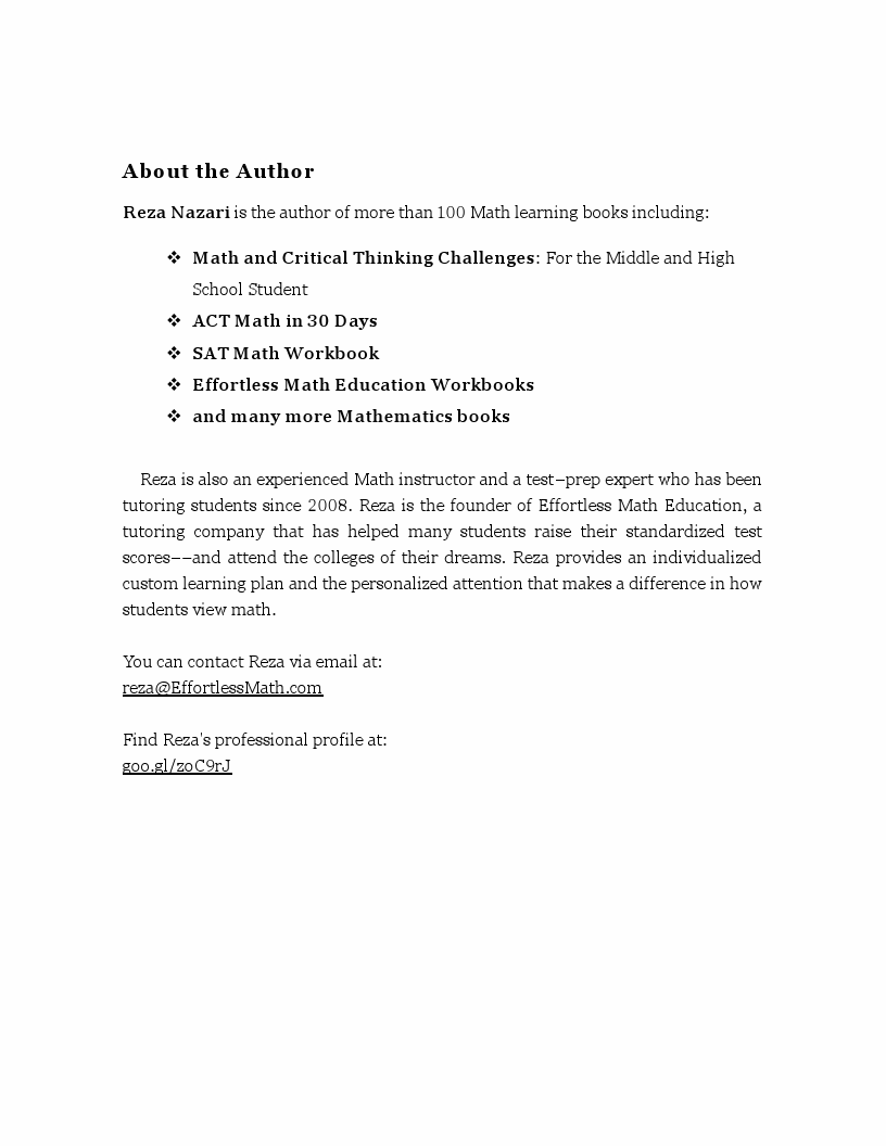 Grade 8 Math for Students: The Ultimate Step by Step Guide to Preparing ...