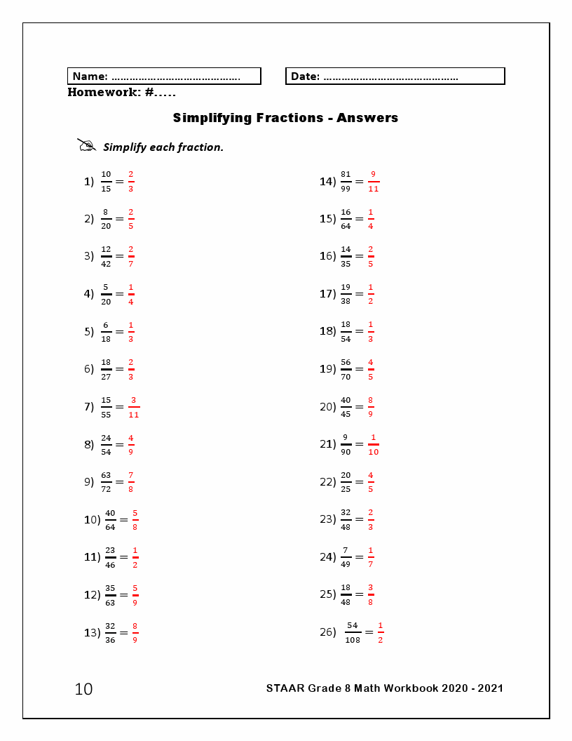 STAAR Grade 8 Math Workbook 2020 – 2021: The Most Comprehensive Review ...