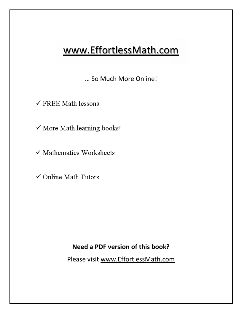 SHSAT Math Study Guide 2020 – 2021: A Comprehensive Review and Step-By ...