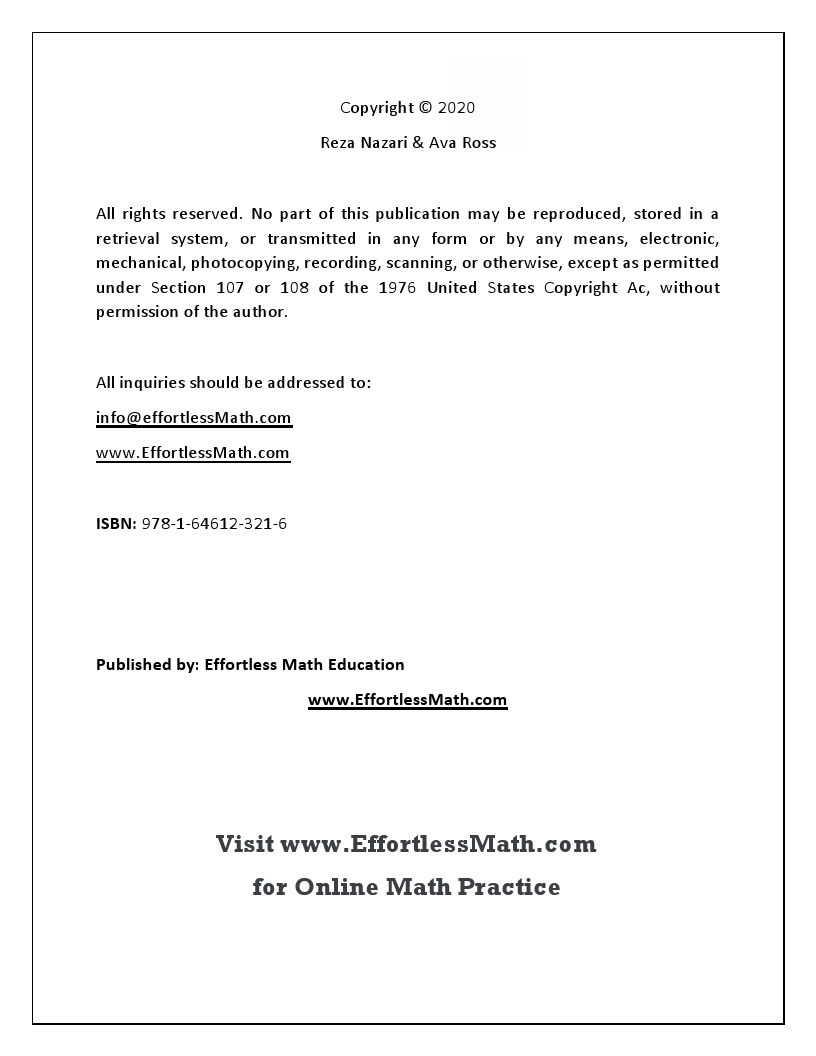 SHSAT Math Workbook 2020 – 2021: The Most Comprehensive Review for the ...