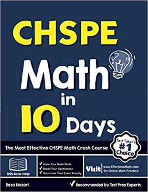 Top 10 CHSPE Math Prep Books (Our 2021 Favorite Picks) - Effortless Math
