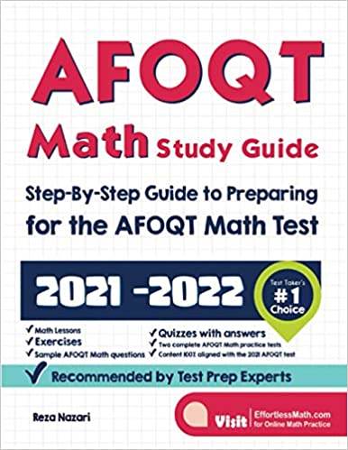 Top 10 AFOQT Math Prep Books (Our 2021 Favorite Picks)
