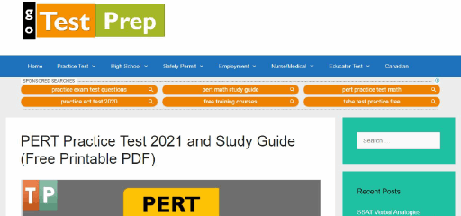 Top 10 Free Websites for PERT Math Preparation - Effortless Math: We ...