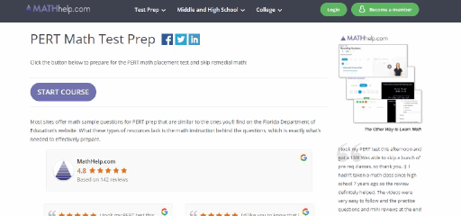 Top 10 Free Websites for PERT Math Preparation - Effortless Math: We ...