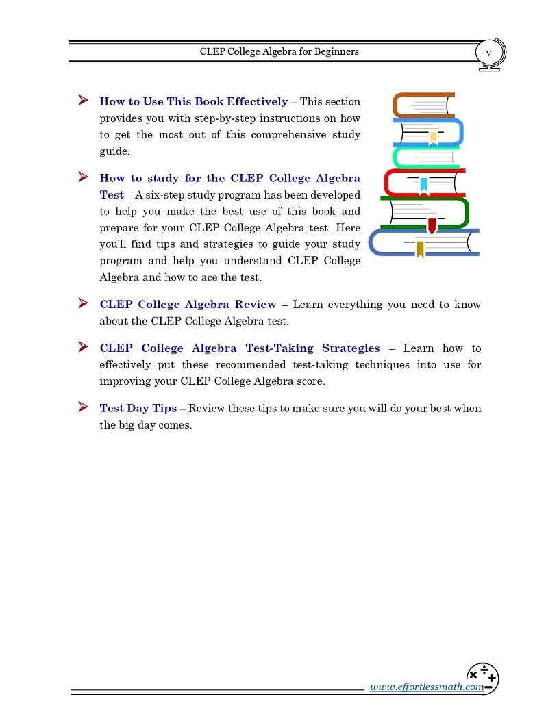 CLEP College Algebra for Beginners: The Ultimate Step by Step Guide to ...