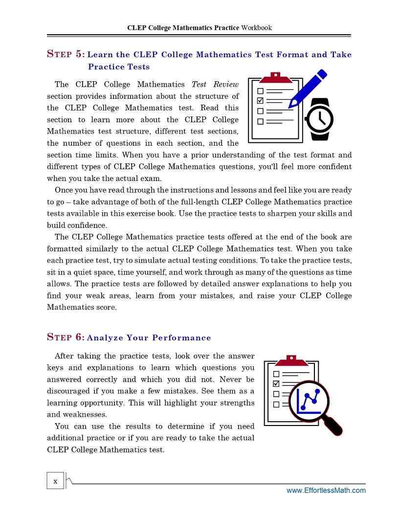 CLEP College Mathematics Practice Workbook: The Most Comprehensive ...