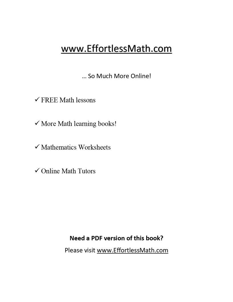 CLEP College Mathematics Study Guide: Step-By-Step Guide to Preparing ...
