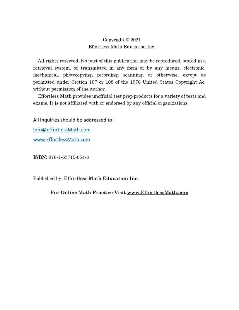 HSPT Math in 10 Days: Step-By-Step Guide to Preparing for the HSPT Math ...