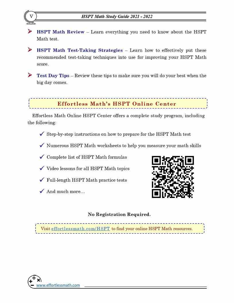 HSPT Math Study Guide: Step-By-Step Guide to Preparing for the HSPT ...