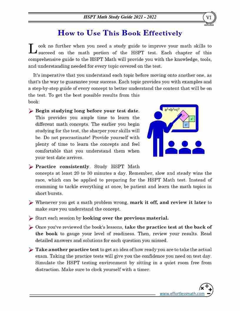 HSPT Math Study Guide: Step-By-Step Guide to Preparing for the HSPT ...