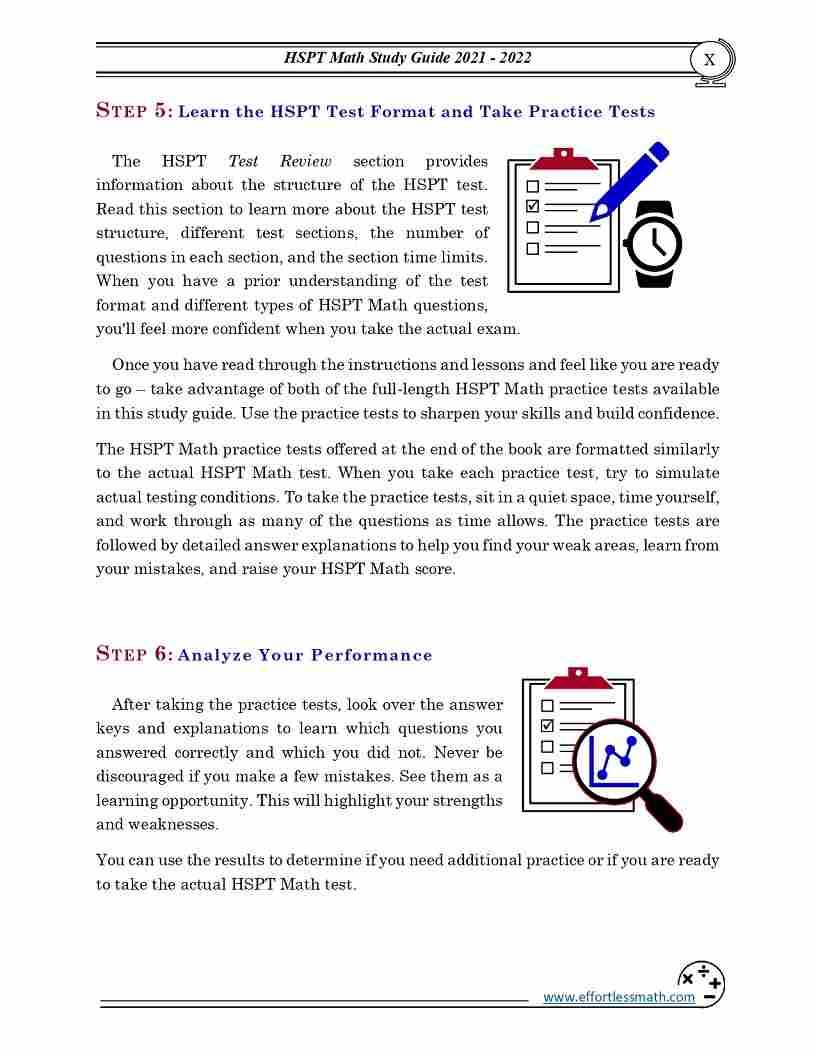 HSPT Math Study Guide: Step-By-Step Guide to Preparing for the HSPT ...