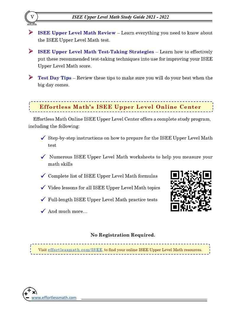 ISEE Upper Level Math Study Guide: Step-By-Step Guide to Preparing for ...