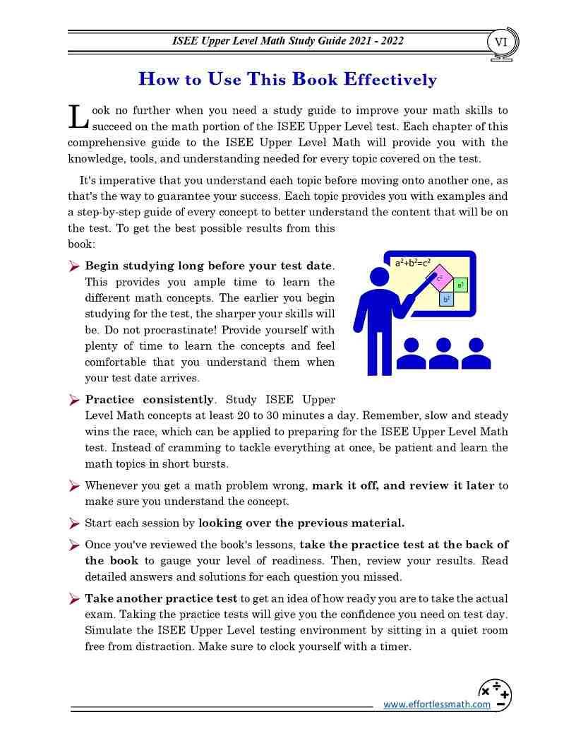 ISEE Upper Level Math Study Guide: Step-By-Step Guide to Preparing for ...