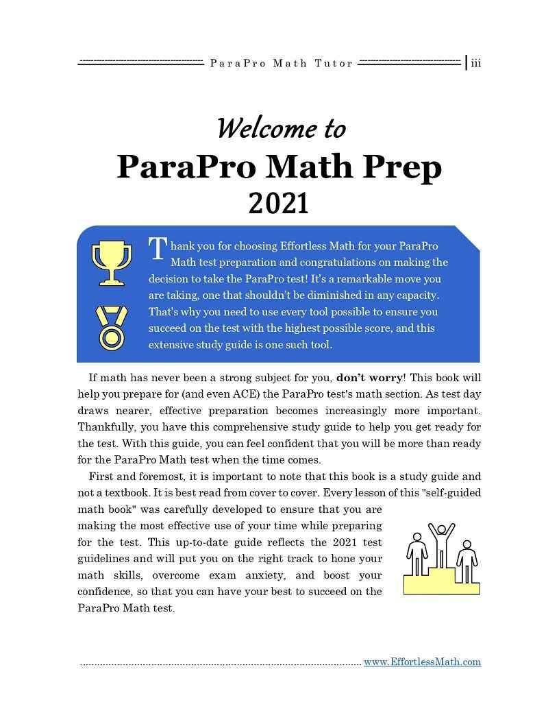 ParaPro Math Tutor: The Ultimate Step by Step Guide to Preparing for ...