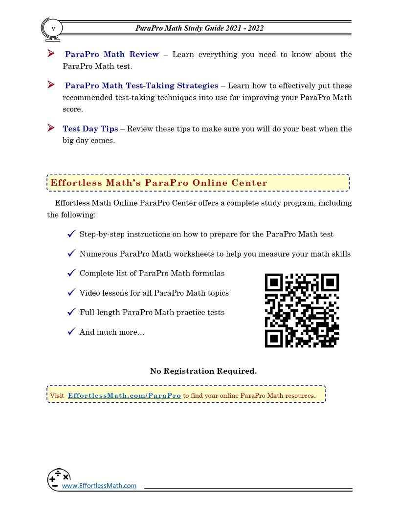 ParaPro Math Study Guide: Step-By-Step Guide to Preparing for the ...