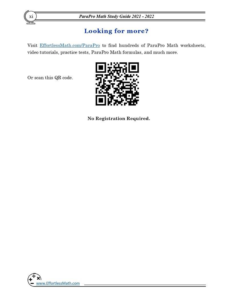 ParaPro Math Study Guide: Step-By-Step Guide to Preparing for the ...