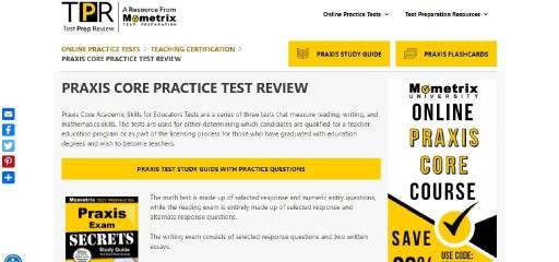 Top 10 Free Websites for Praxis Core Math Preparation - Effortless Math ...