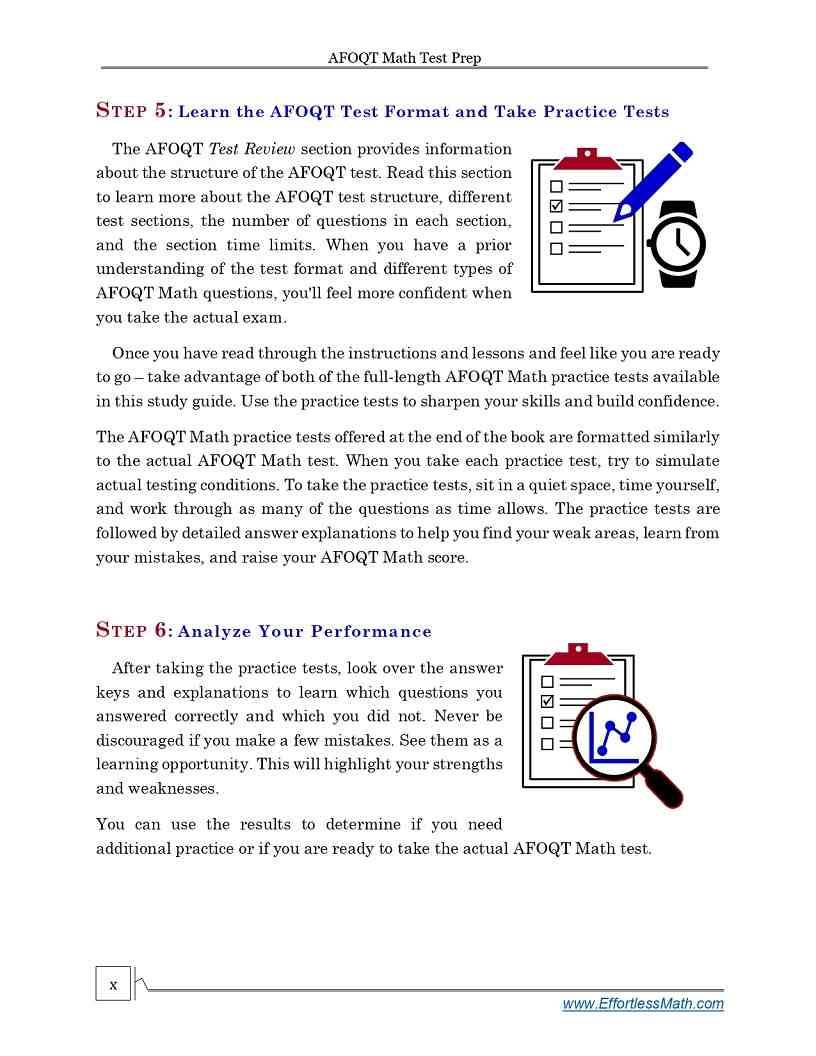 AFOQT Math Test Prep: The Ultimate Guide to AFOQT Math + 2 Full-Length ...