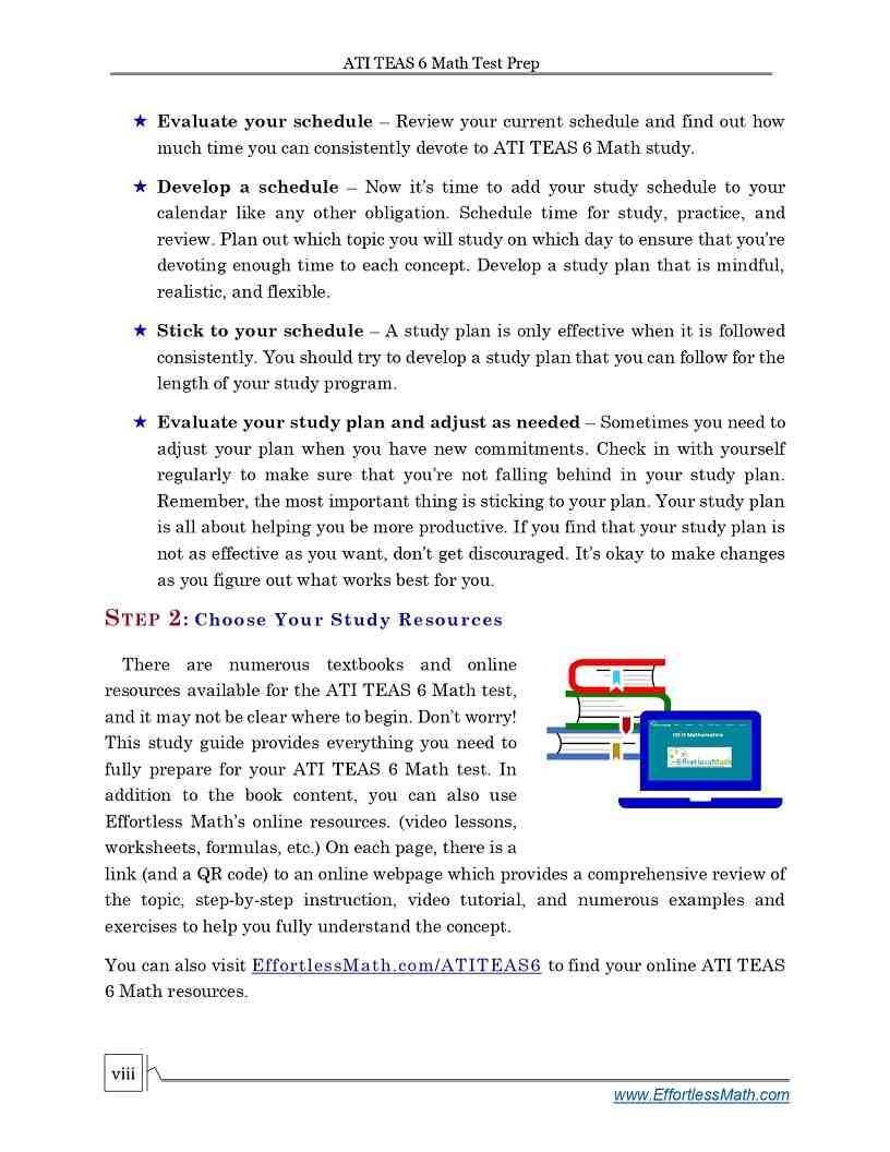 ATI TEAS 6 Math Test Prep: The Ultimate Guide to ATI TEAS 6 Math + 2 ...