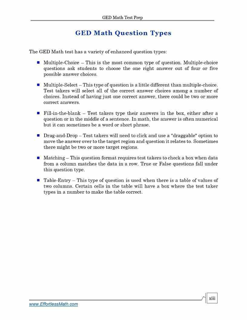 GED Math Test Prep: The Ultimate to GED Math + 2 Full-Length Practice ... GED Math Test Prep: The Ultimate to GED Math + 2 Full-Length Practice ...