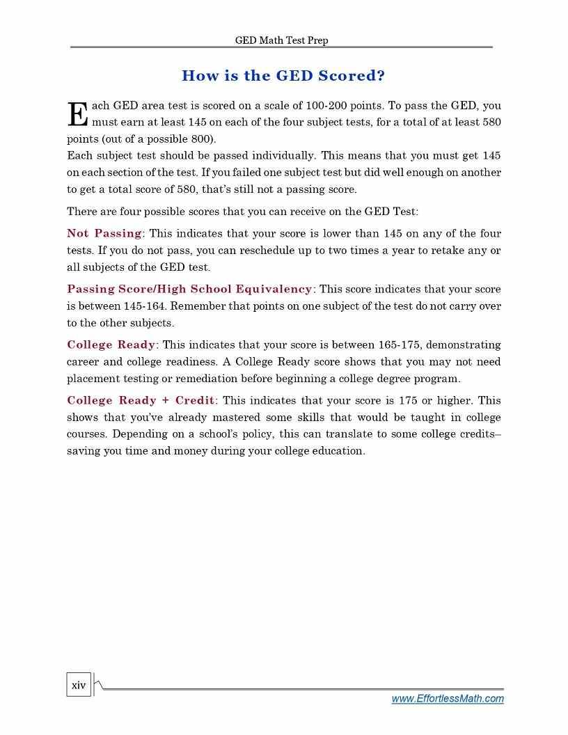 GED Math Test Prep: The Ultimate to GED Math + 2 Full-Length Practice ...