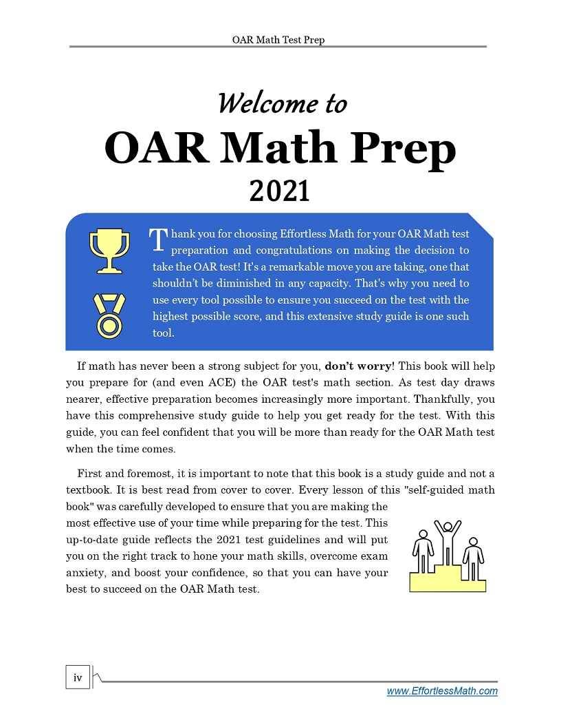 OAR Math Test Prep: The Ultimate Guide to OAR Math + 2 Full-Length ...