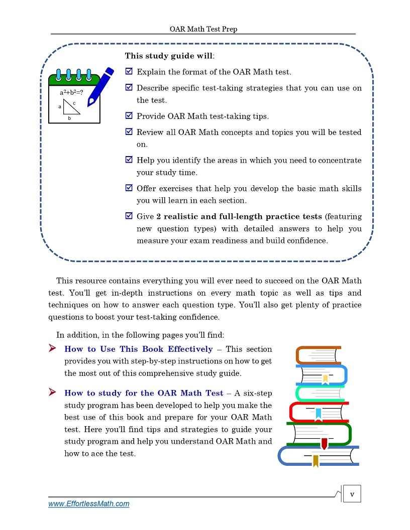 OAR Math Test Prep: The Ultimate Guide to OAR Math + 2 Full-Length ...