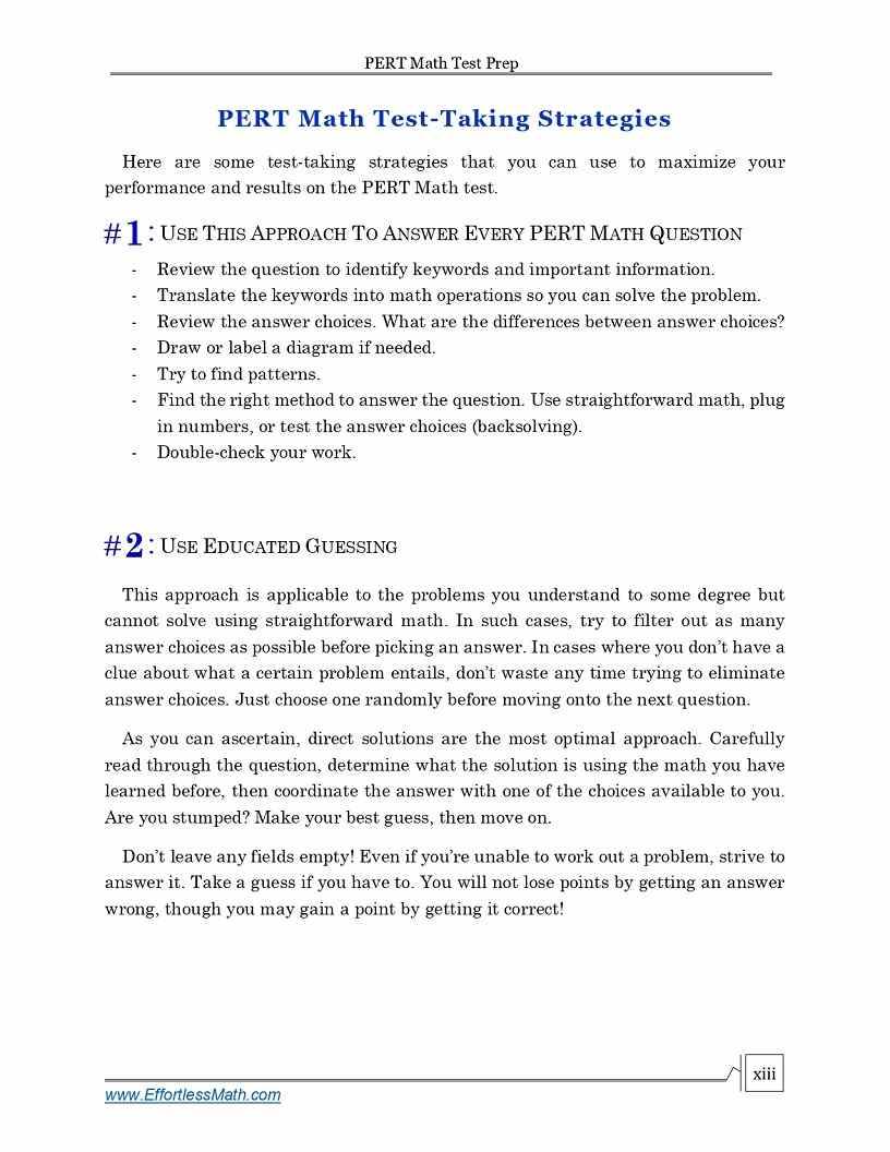 PERT Math Test Prep: The Ultimate Guide to PERT Math + 2 Full-Length ...